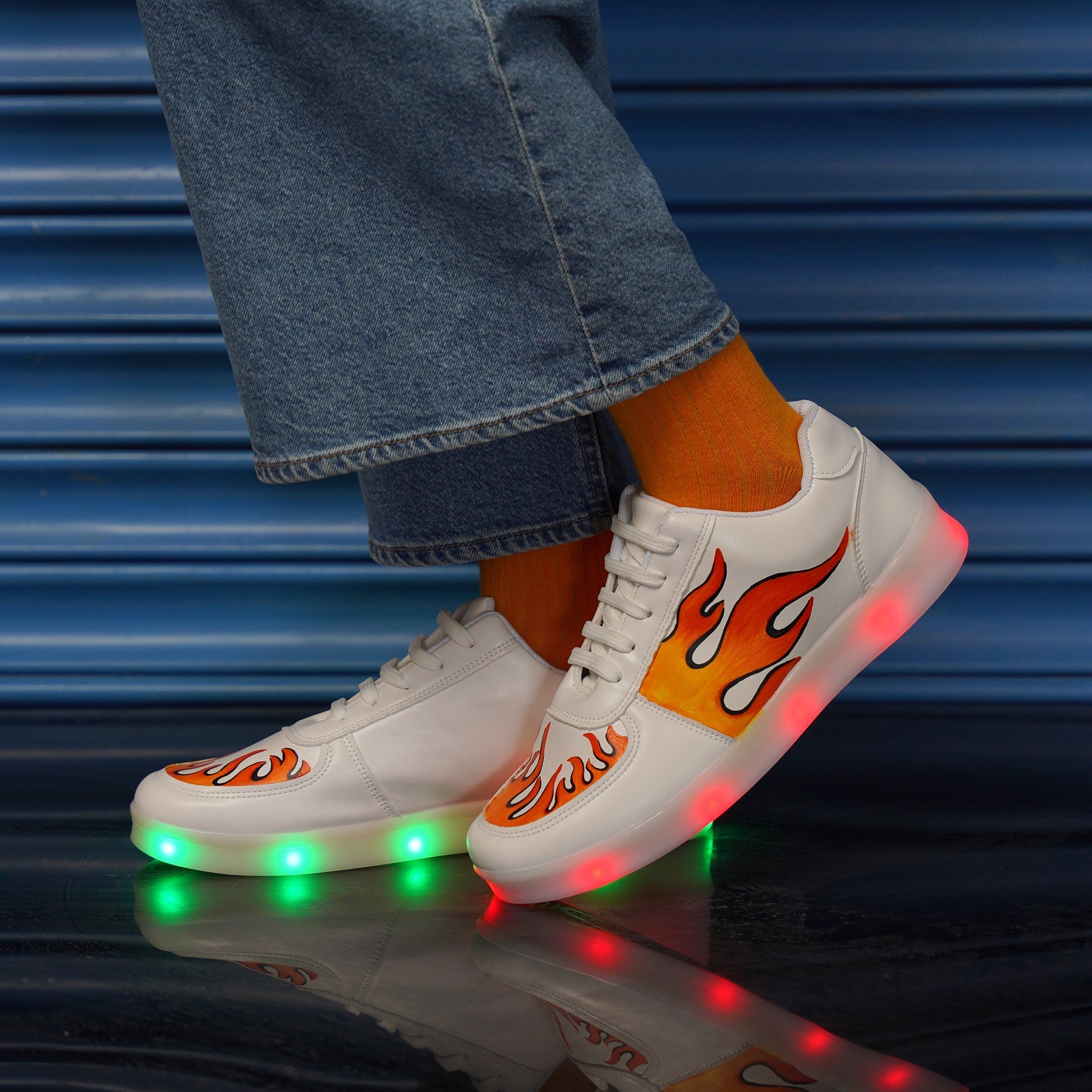 Buy Light Shoes | Fire Ball Sneakers - Light Me Up - The Quirky Naari